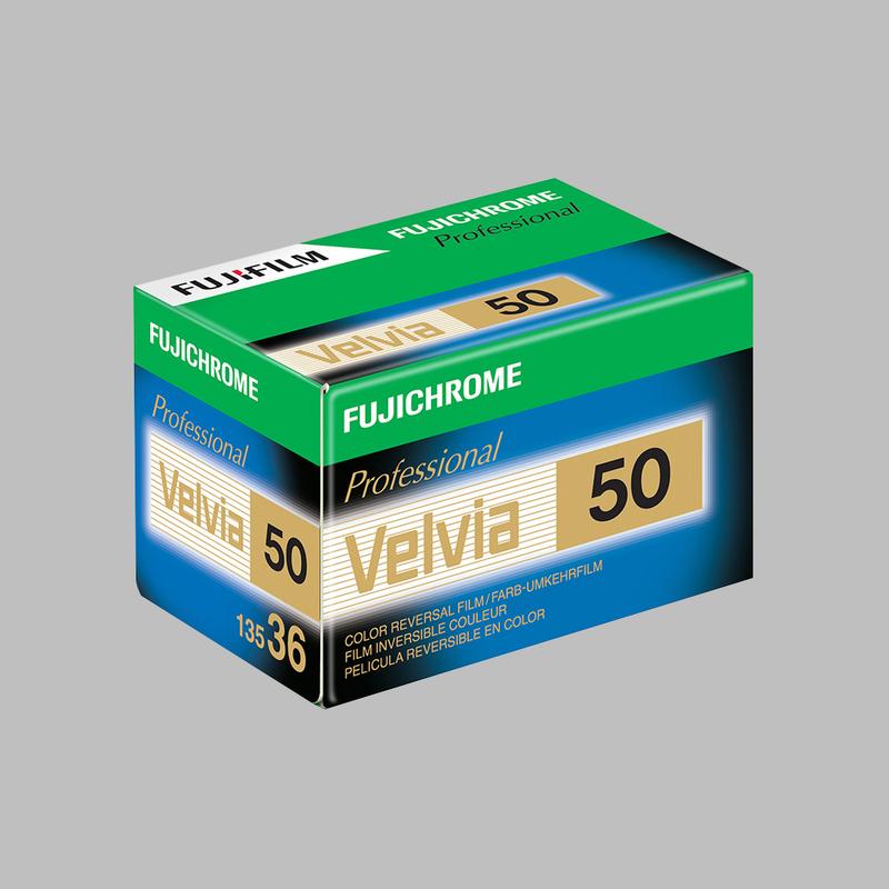 FUJIFILM Fujichrome Velvia 50 film 35mm