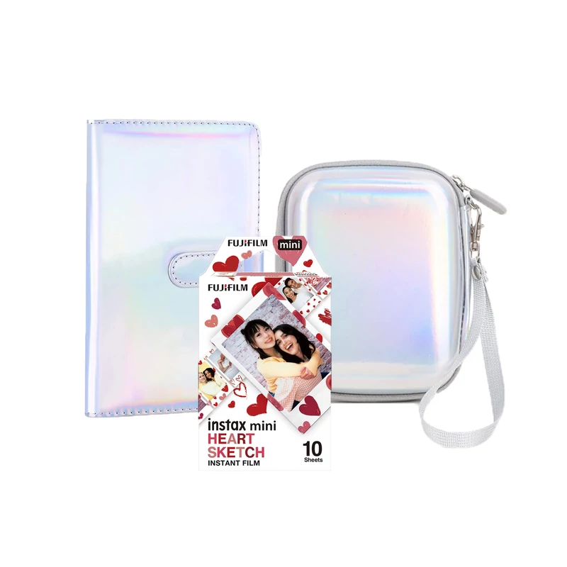 Instax Mini Holo Party kiegészítő csomag - Ezüst (Link, EVO, LiPlay)